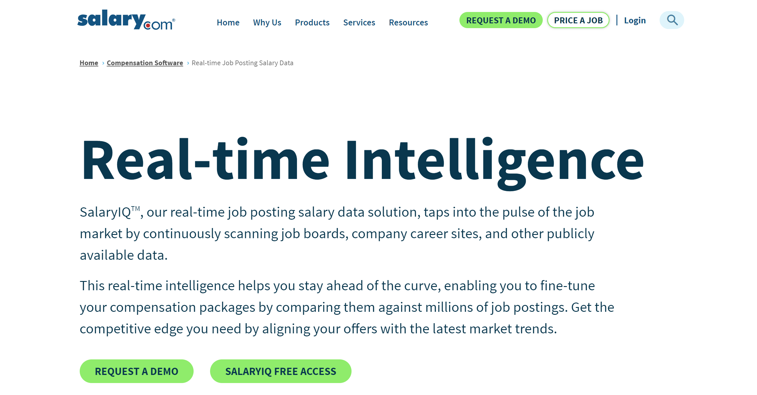 Salary.com Adds AI-Powered Real-Time Job Posting Data to Portfolio of ...